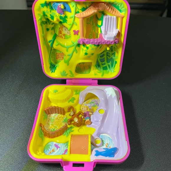 Toys | Vintage Polly Pocket Wild Zoo World With 1 Polly Monkey | Poshmark